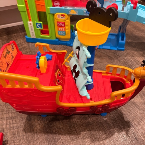 Disney | Toys | Disney Mickey Mouse Pirate Ship Playset | Poshmark